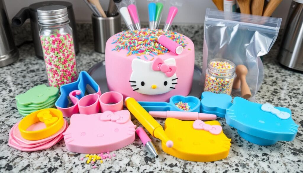 Make Your Own Hello Kitty Cake at Home